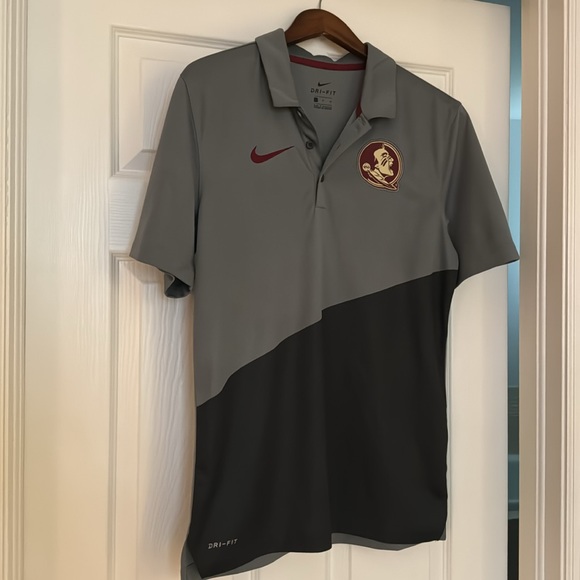 Nike | Shirts | Fsu Polo Nike Mens Dry Fit S | Poshmark